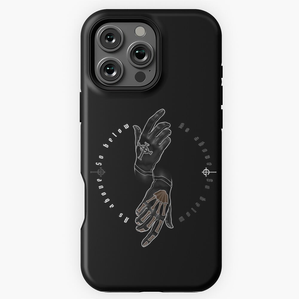 As Above So Below Witchy Quote Phone Case for iPhone 16 15 14 13 12 11 ...