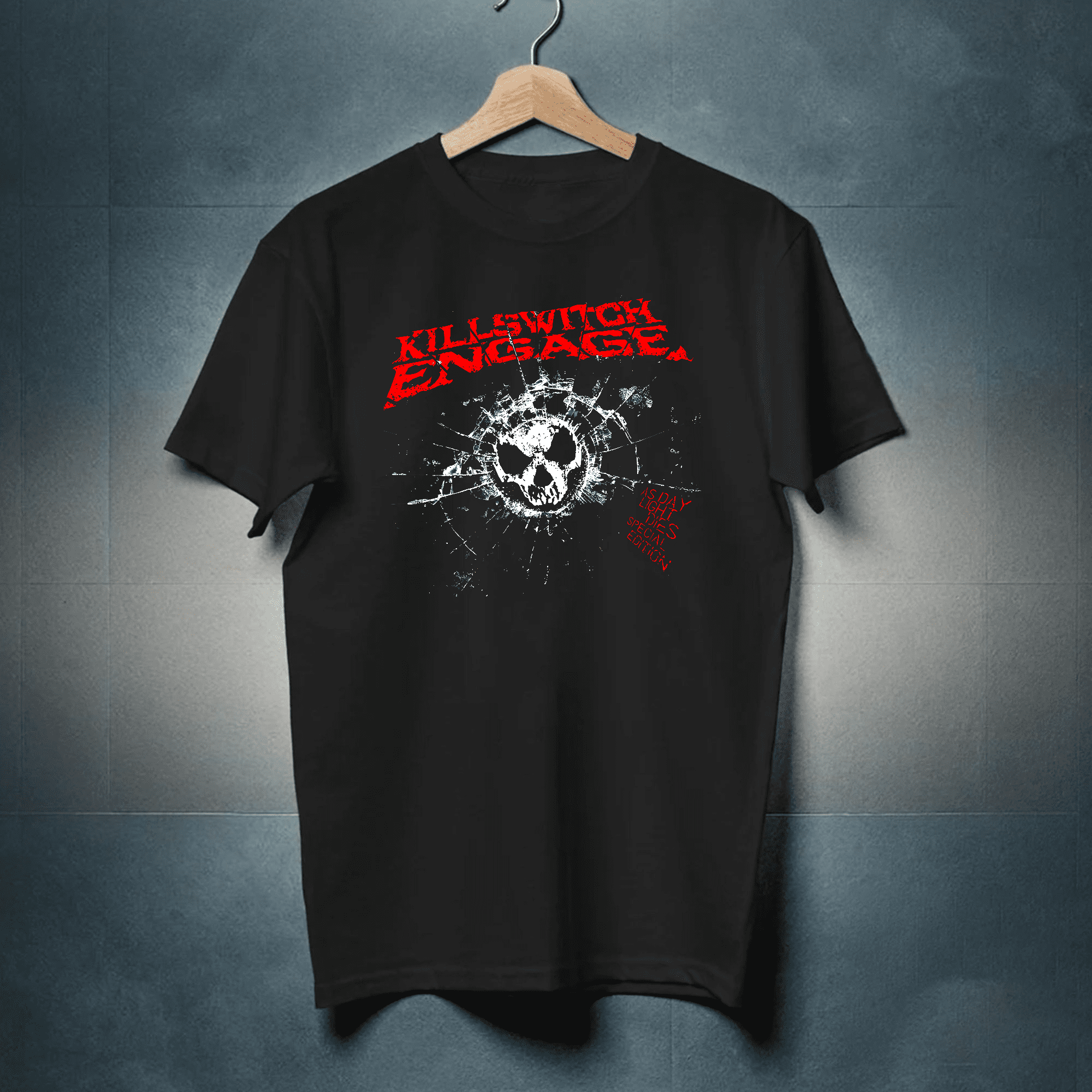 As Daylight Dies Shirt Killswitch Engage Metalcore Band Tee Black S–3XL ...