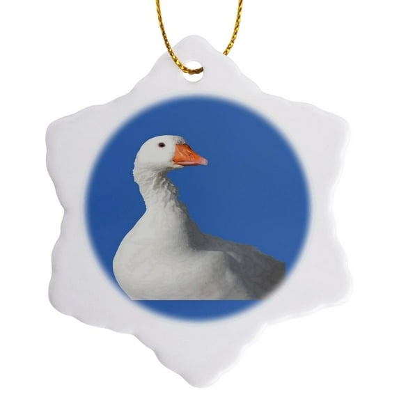 As Happy As A Duck In A Desert Nerdy Duck Cut Out, 3 inch Snowflake ...