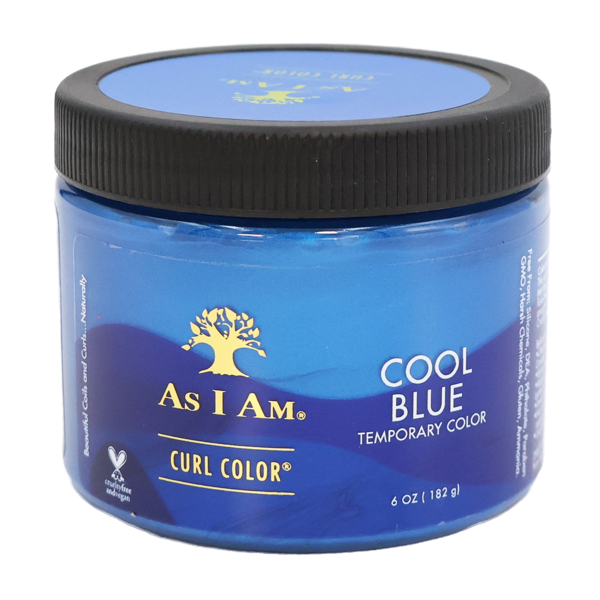 As I Am Curl Color Temporary Color Gel, Cool Blue, 6 oz - Walmart.com