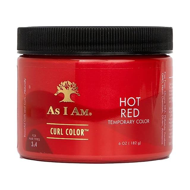 As I Am Curl Color™ Temporary Color Gel Damage-Free - Hot Red, Unisex ...