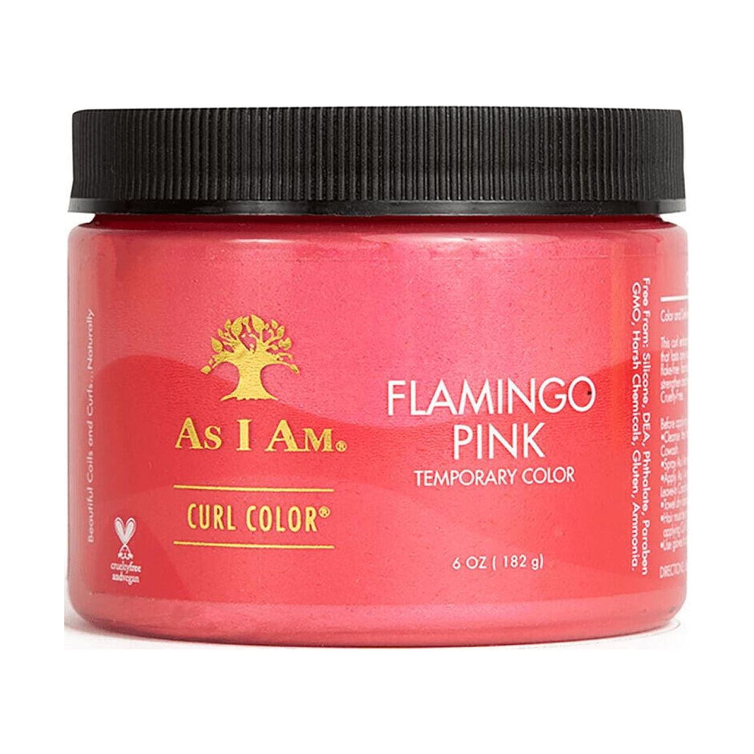 As I Am, Curl Color Temporary Gel, Flamingo Pink, 6 oz - Walmart.com