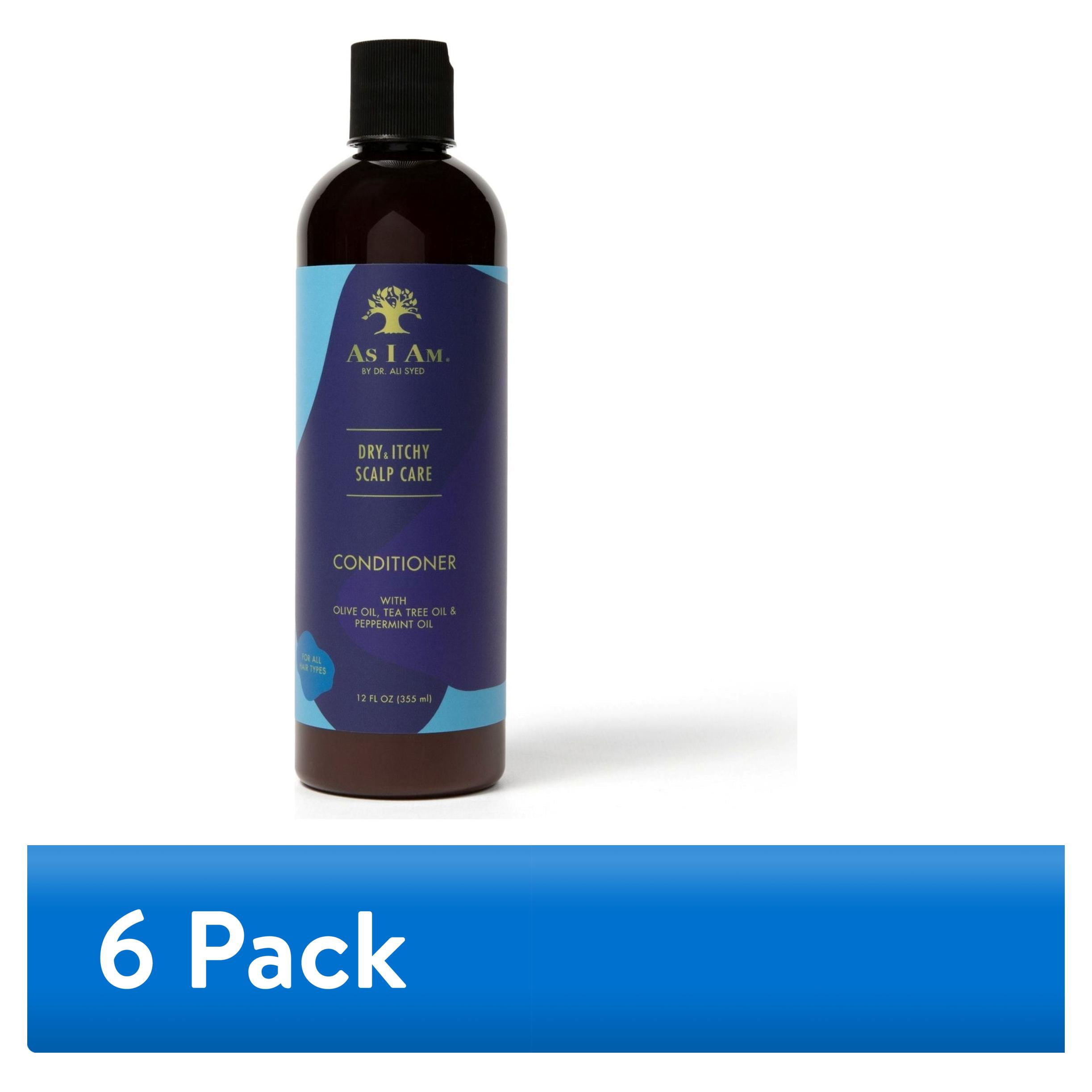 (6 pack) As I Am Dry & Itchy Scalp Care Conditioner for Dry Scalp ...