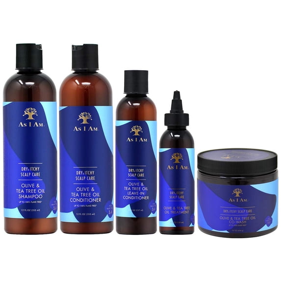As I Am Dry & Itchy Scalp Care Olive & Tea Tree Oil Shampoo ...