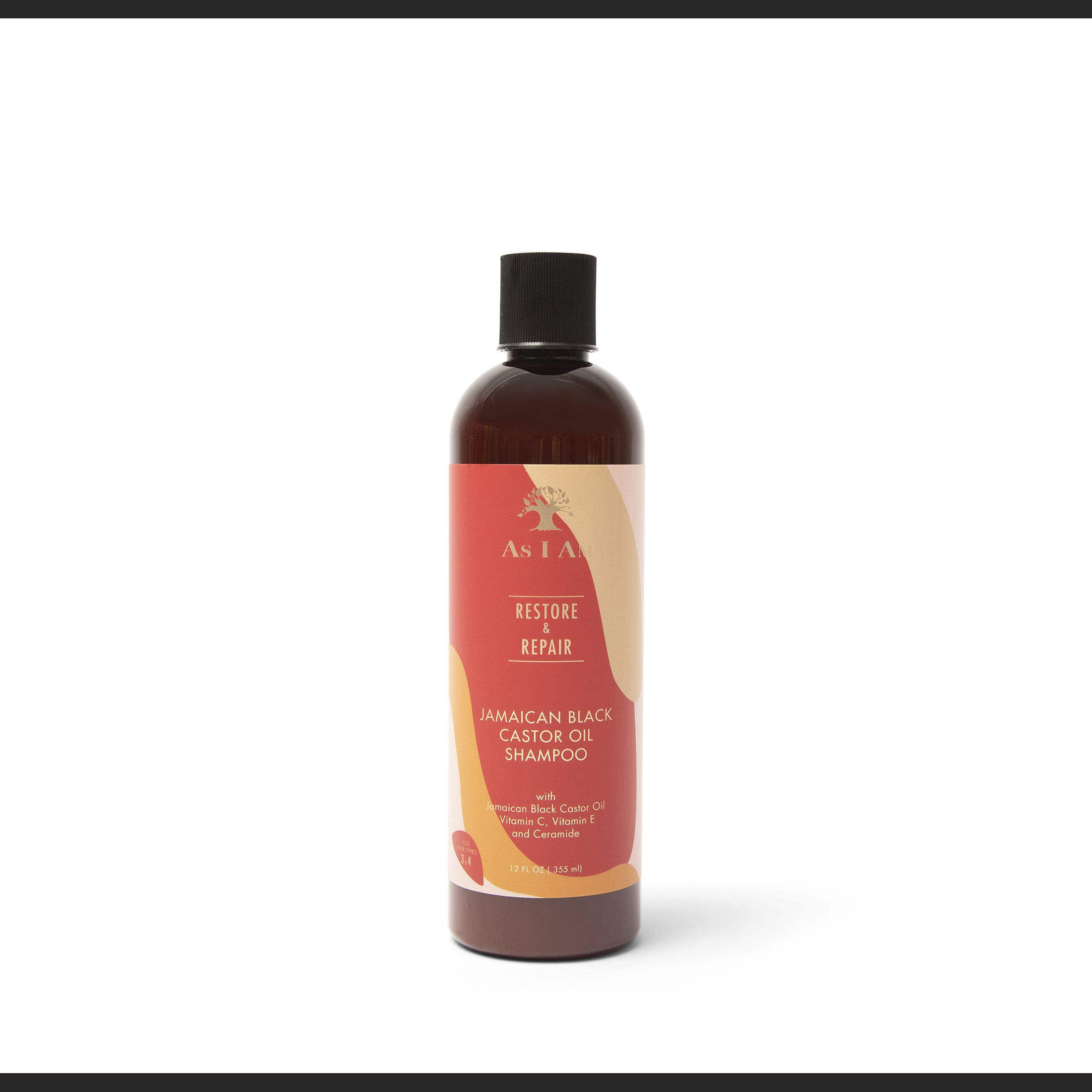 As I Am Jamaican Black Castor Oil Shampoo 8 oz. Moisturizing Sulfate ...