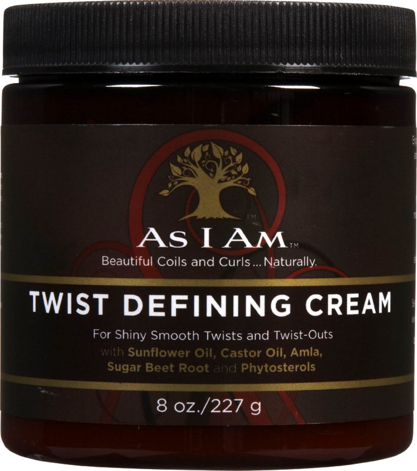 As I Am Twist Defining Cream 8 oz, Shiny Well-Defined Twists, Hydrates ...