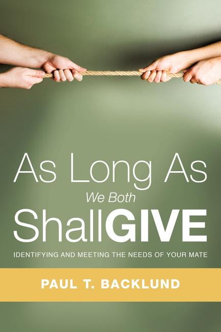 As Long As We Both Shall Give, (Paperback) - Walmart.com