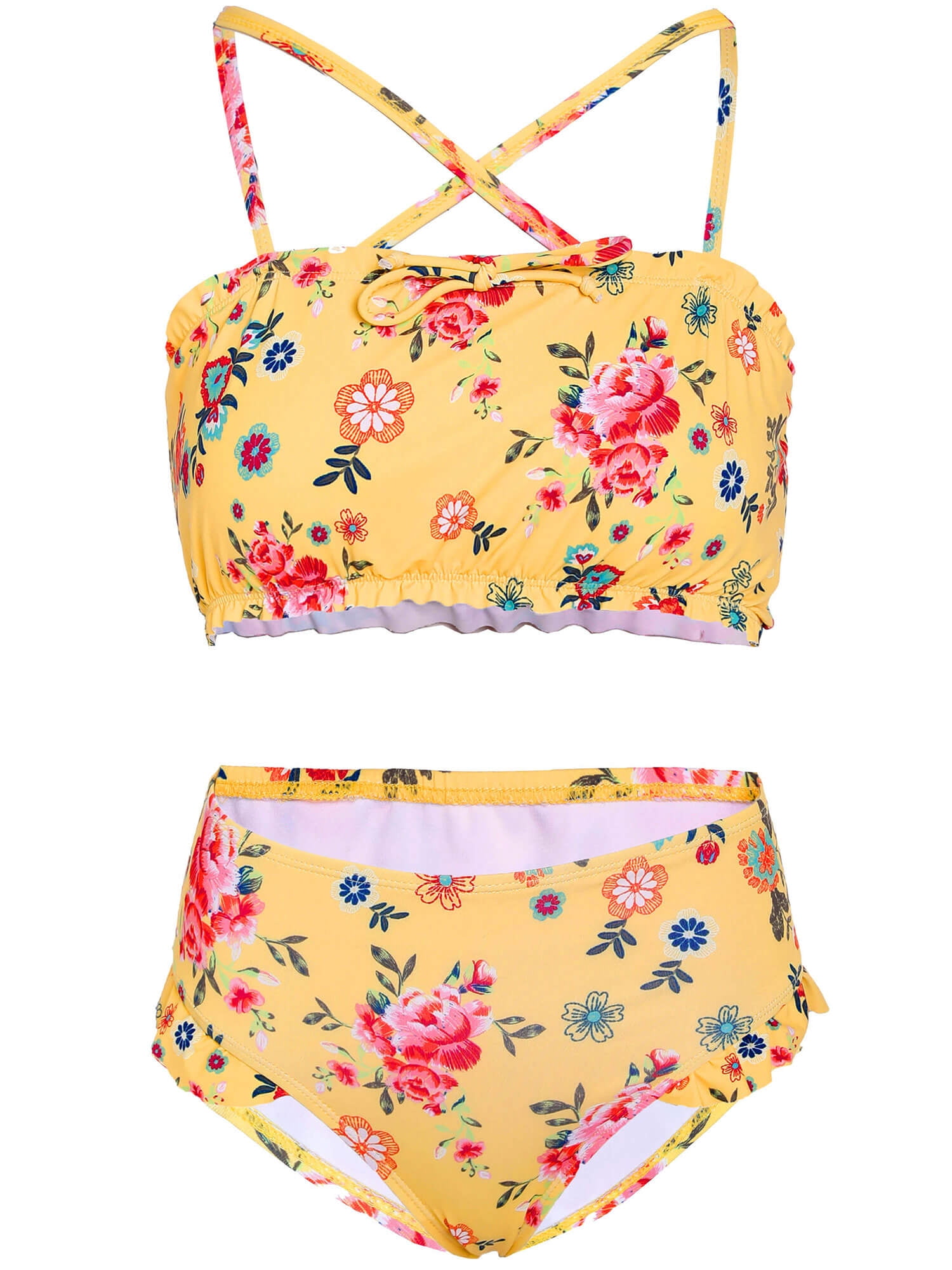 As Rose Rich Girls Swimsuits Beach Bathing Suits 2 Piece Bikini ...