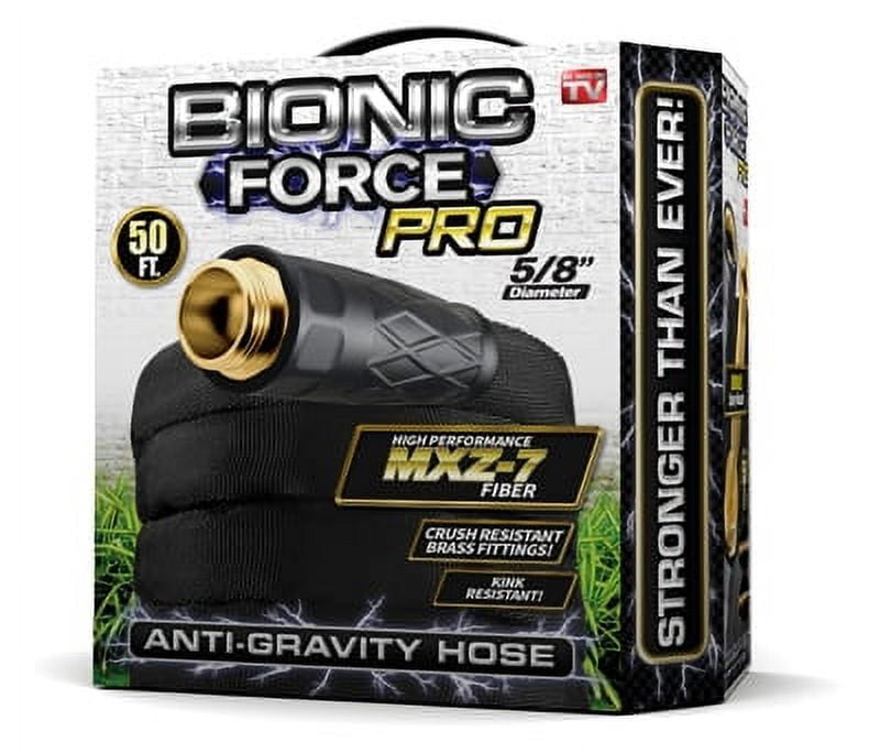 As Seen On TV 5/8" x 50' Bionic Force Pro Hose With Crush Resistant ...