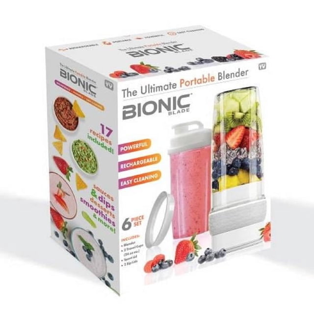 As Seen On TV 6-Piece Bionic Blade Blender - Walmart Business Supplies