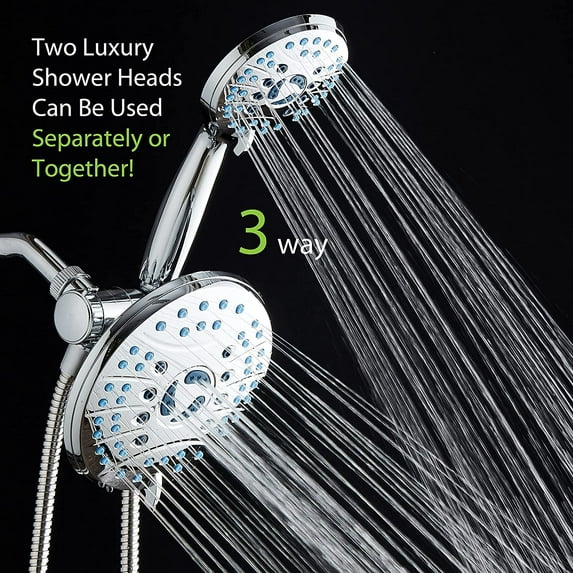 As-Seen-On-TV High Pressure 50-mode Rain & Handheld 3-way Shower Head ...