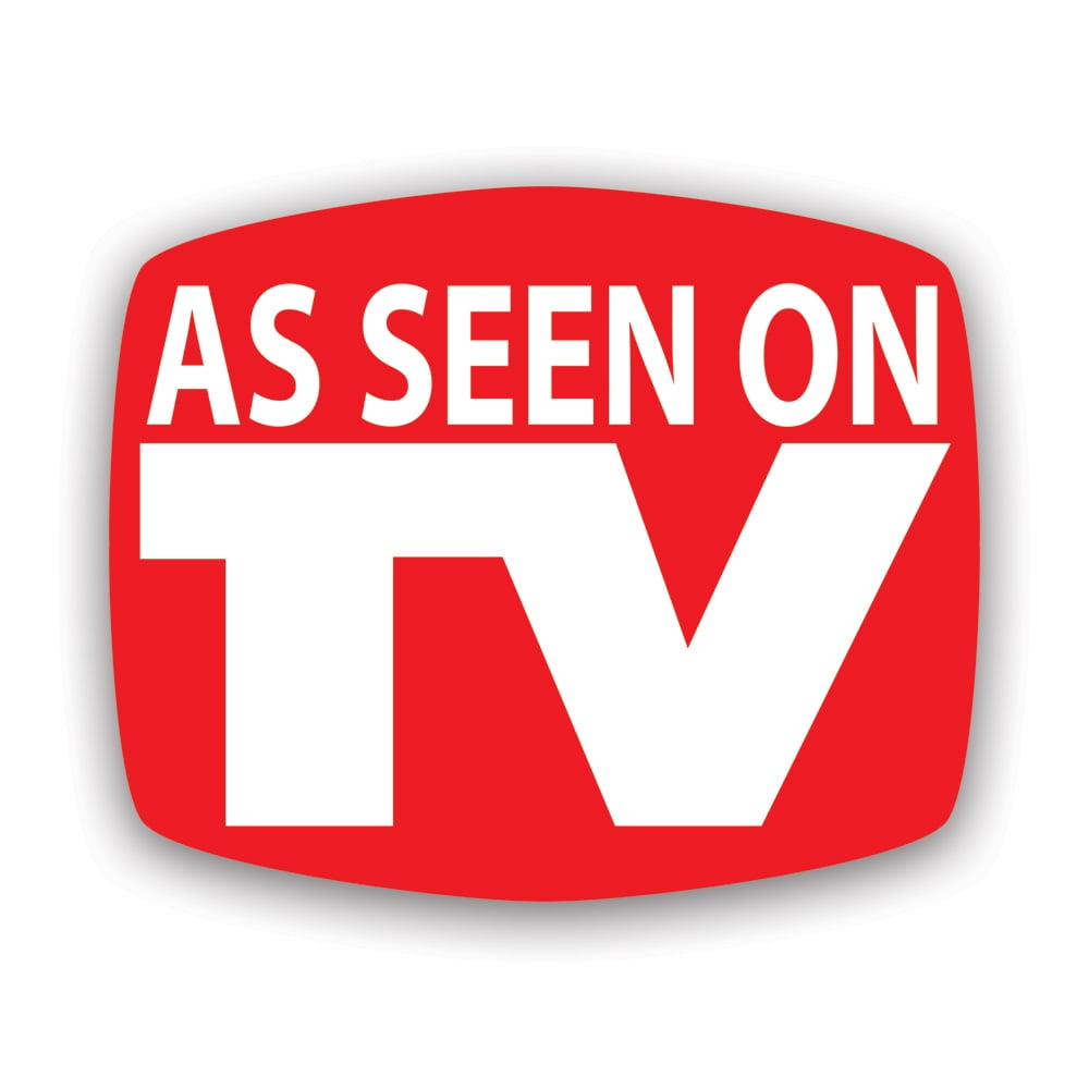 As Seen On TV Sticker Decal - Self Adhesive Vinyl - Weatherproof - Made ...