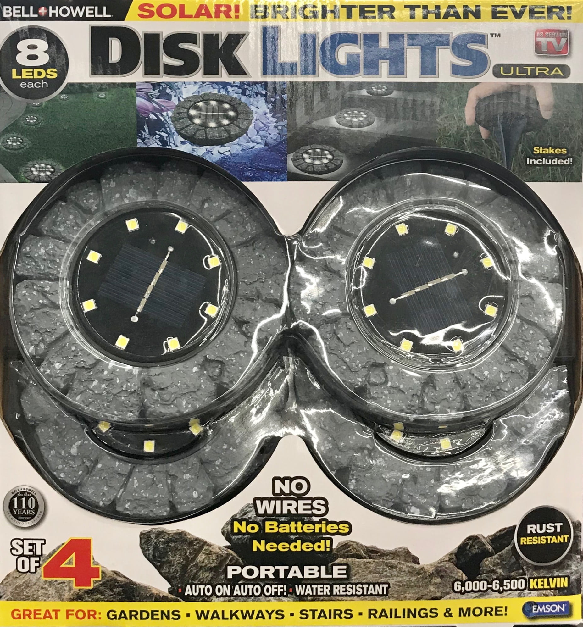 As Seen On Tv Disk Lights Multi - Walmart.com