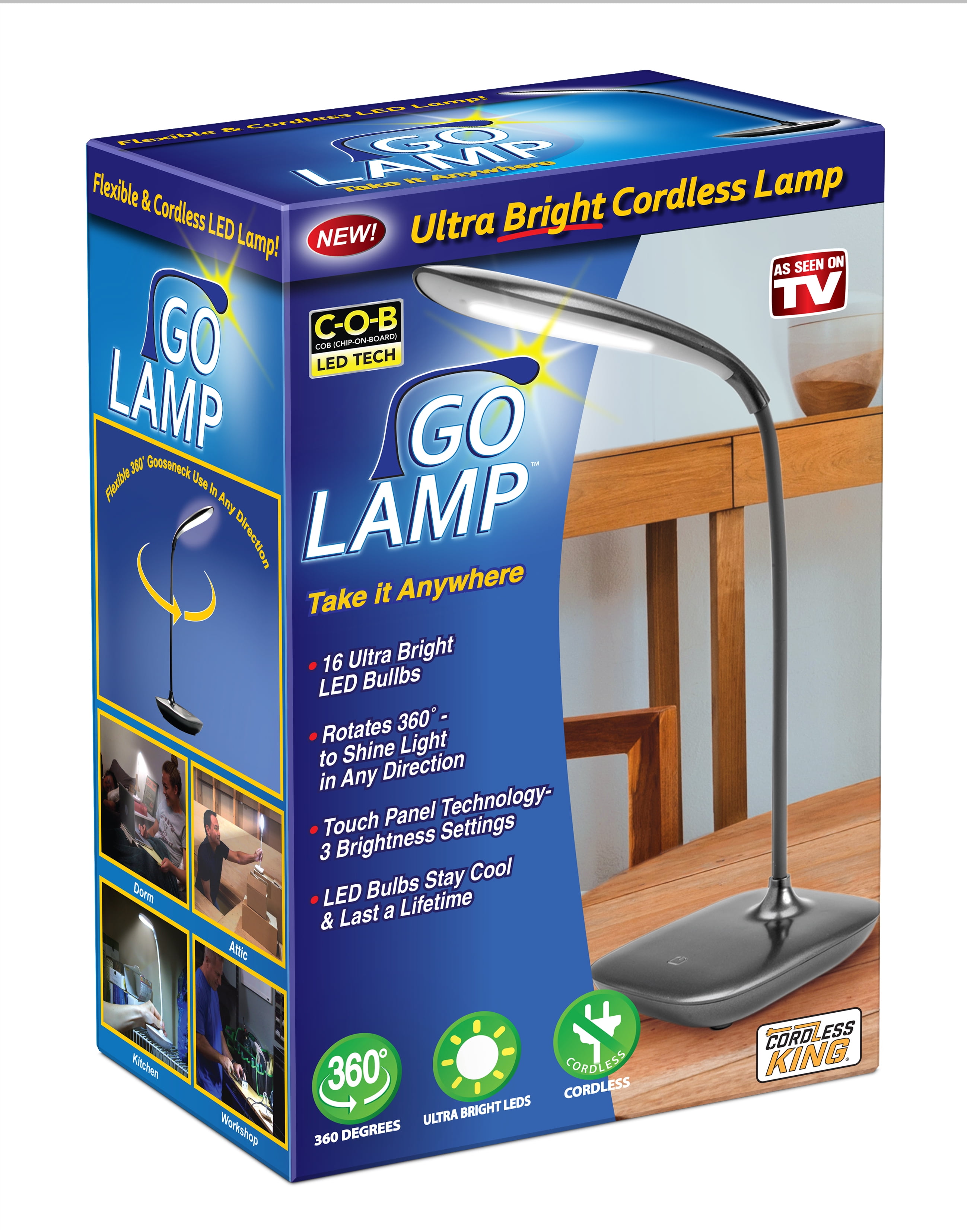 As Seen On Tv Go Lamp - Walmart.com