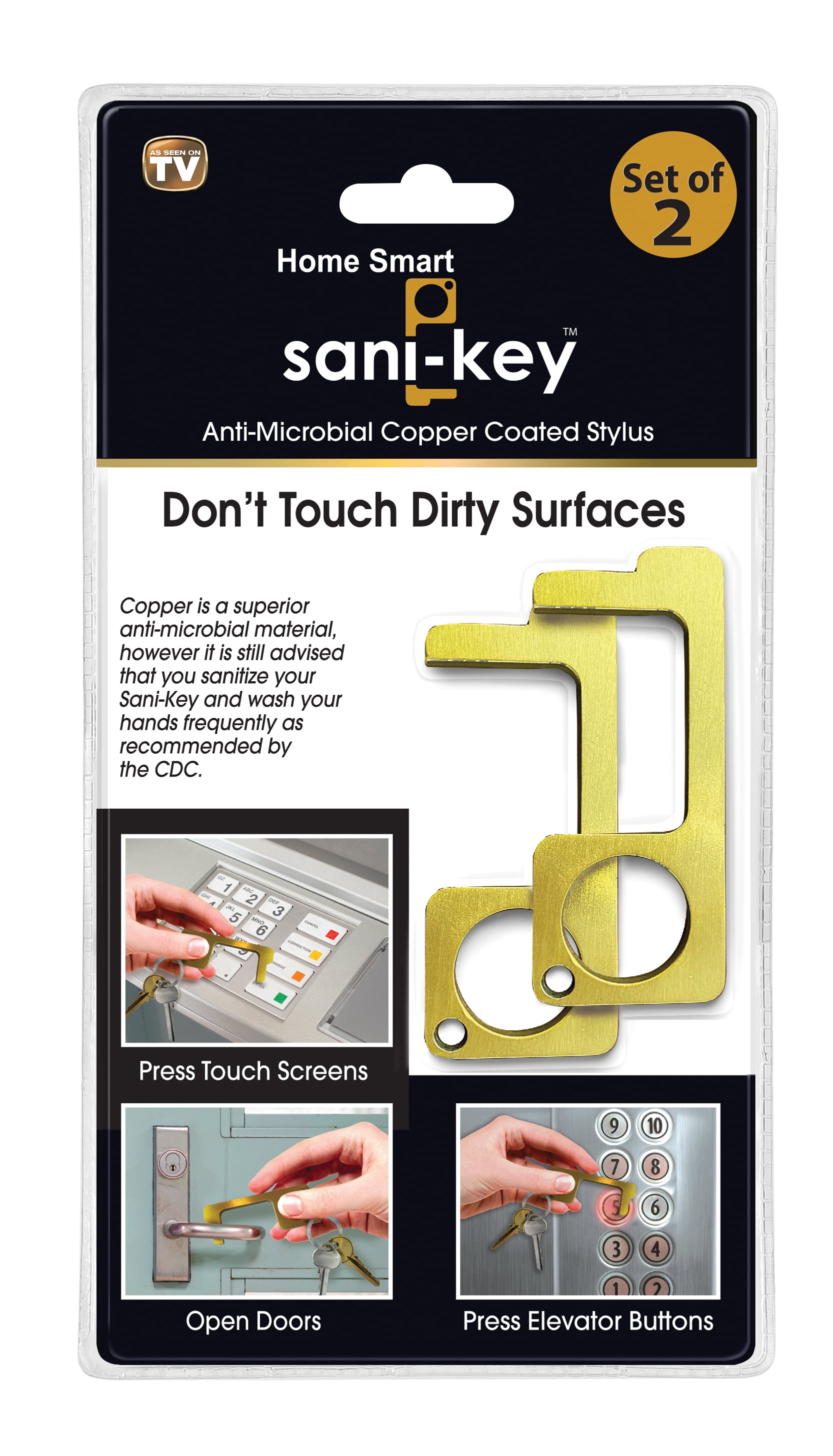 As Seen On Tv Sani Key 2pack - Walmart.com