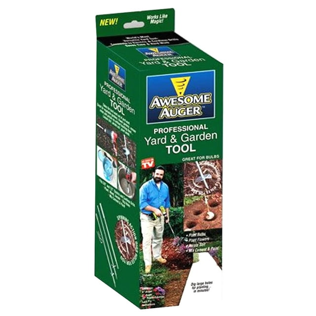 As Seen on TV Awesome Auger, Electric Ground Digging Digger Hole for ...