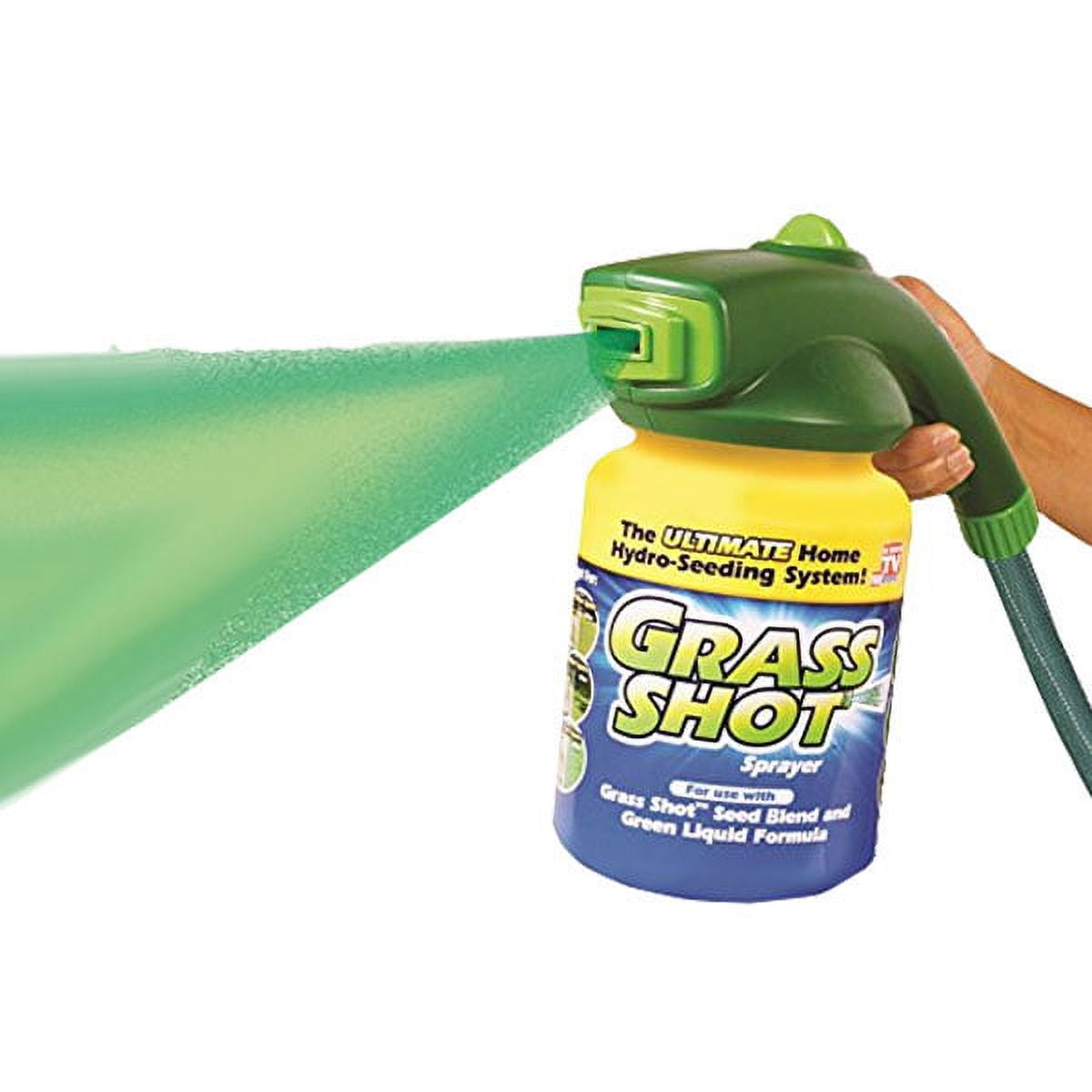As Seen on TV Grass Shot, Home Hydro Seeding System - Walmart.com