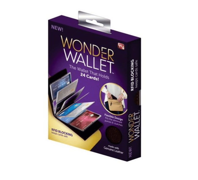 As Seen on TV Wonder Wallet, Black!! - Walmart.com