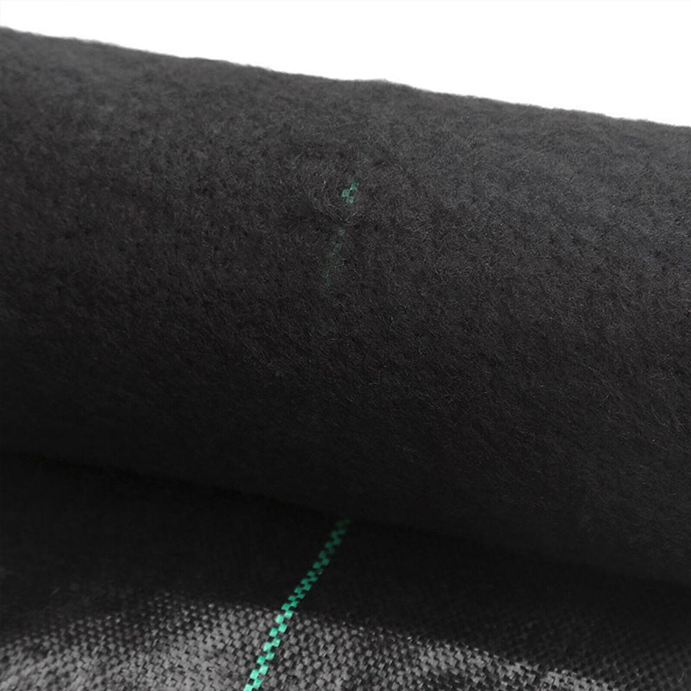 As Shown Grass Barrier Landscape Black Pp Fabric Heavy Duty Ground Cover Garden Grass Mat 1M×10M ...