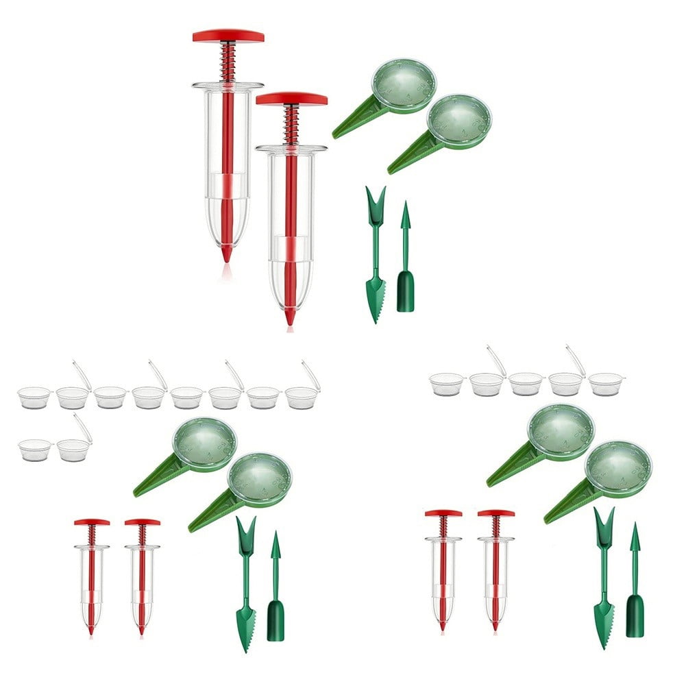 As Shown Mini Spreader Garden Tool Kit Handheld Sowing Dispenser Manual ...