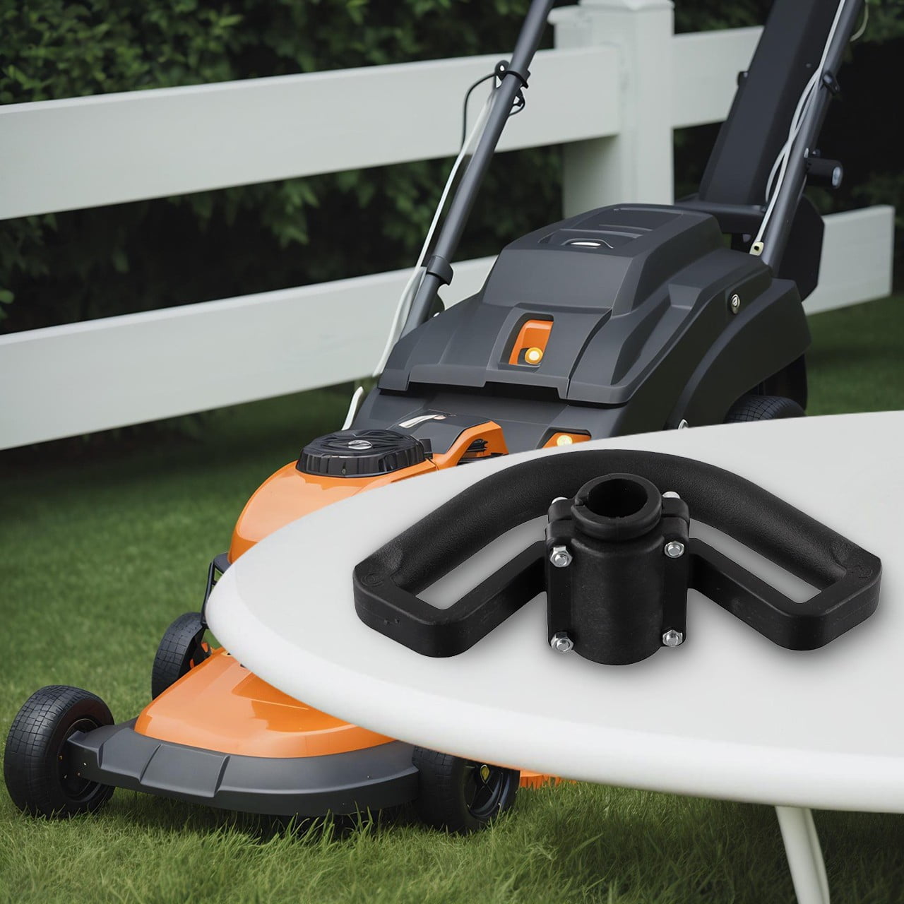 As Shown Trimmer Handle Bar Replacement Mower Carrying Handle Lawn ...