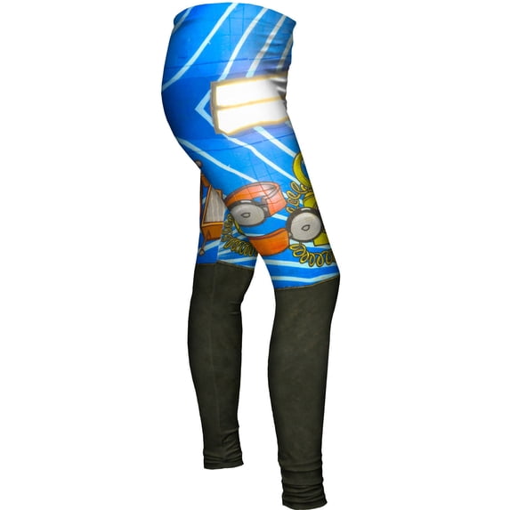 As The Train Passes Subway Art Leggings - Walmart.com