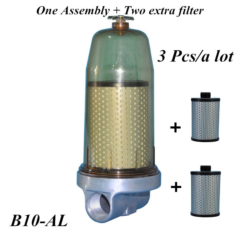 As picture-Valuable 3 pcs B10-AL Fuel Filter Fuel Water Separator ...