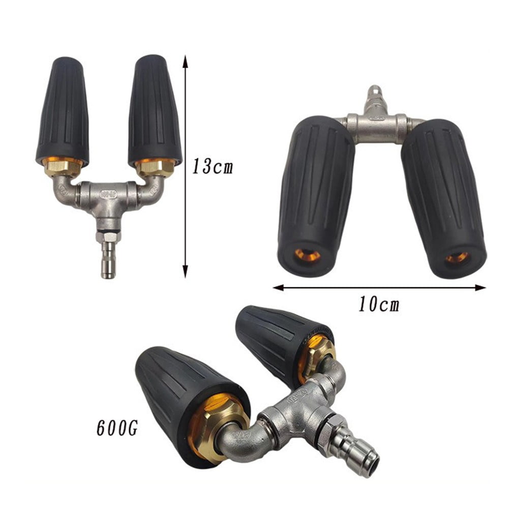 As pictures show Rotating Pressure Washer Dual Turbo Nozzle for ...
