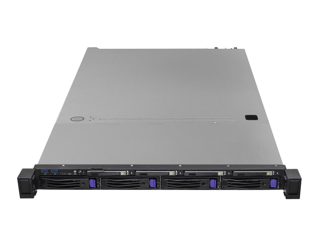 AsRock Rack 1U4L4E-GENOA/2T 1U Rackmount Storage Server Barebone Single ...