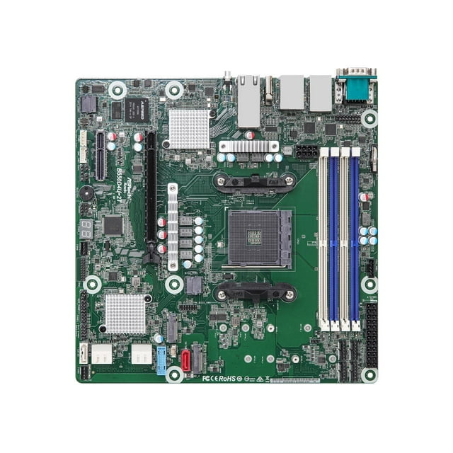 AsRock Rack B550D4U-2T mATX Server Motherboard Single Single Socket AM4 ...