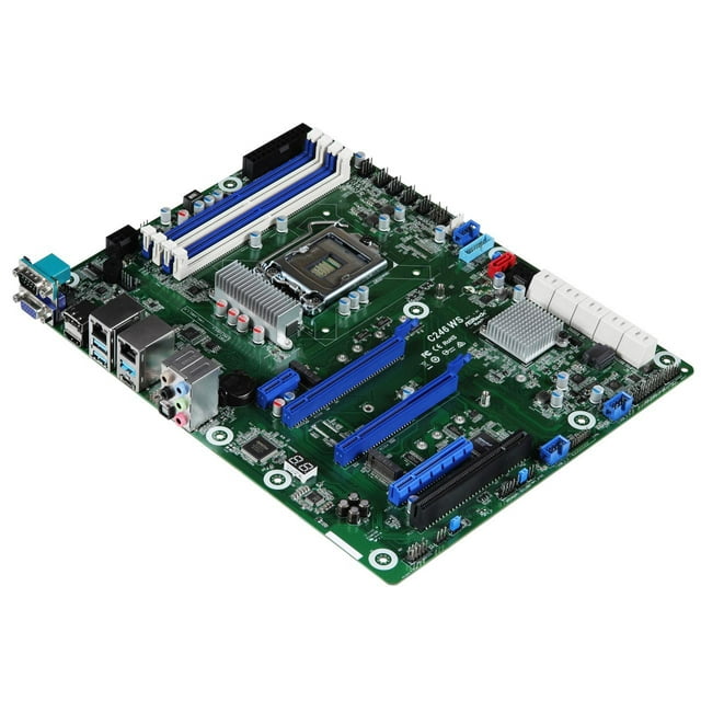 AsRock Rack C246 WS ATX Server Motherboard LGA 1151 Intel C246 ...
