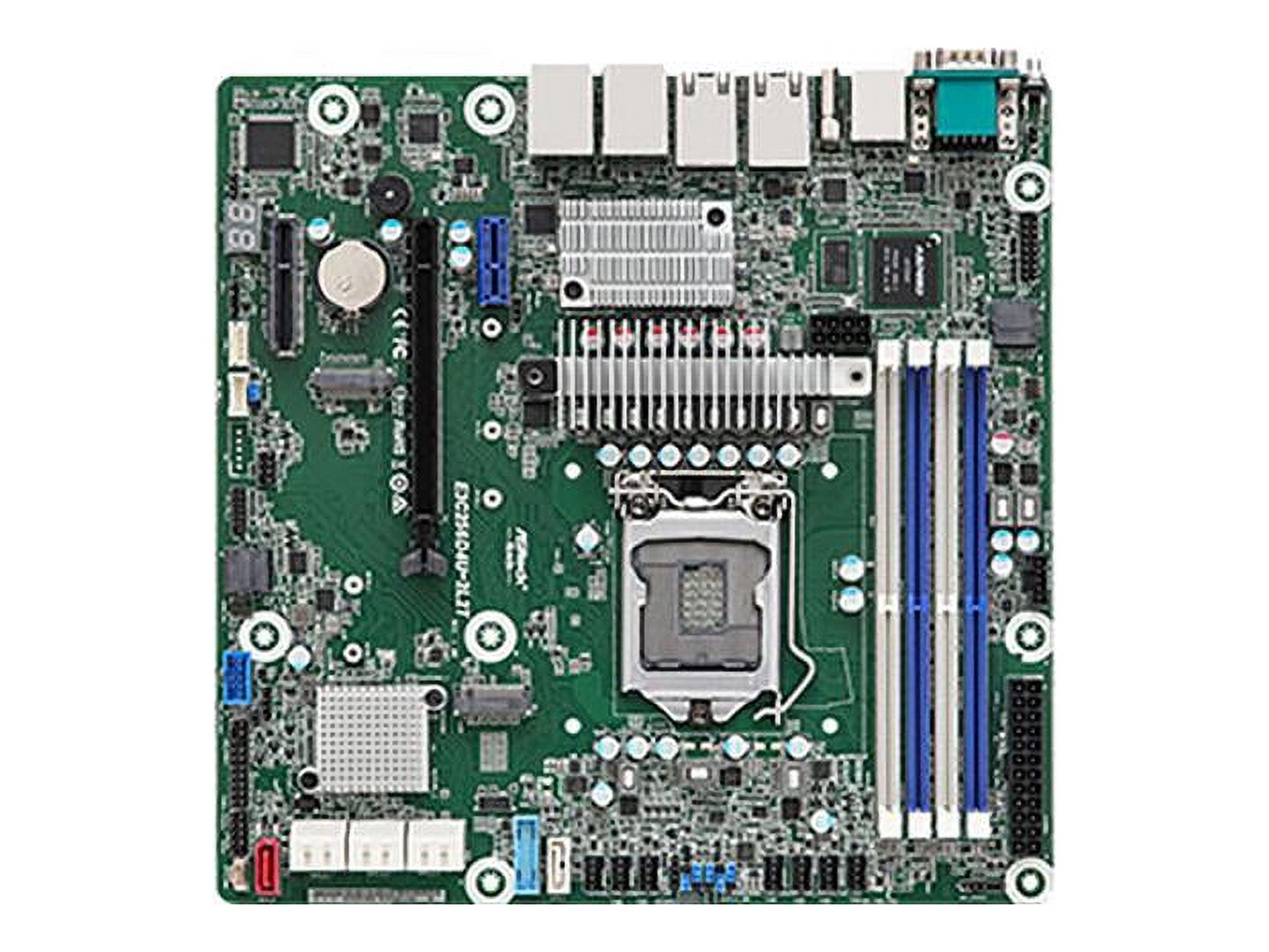 AsRock Rack Micro ATX Server Motherboard E3C256D4U-2L2T, Single Socket ...