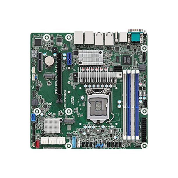 AsRock Rack Micro ATX Server Motherboard E3C256D4U-2L2T, Single Socket ...