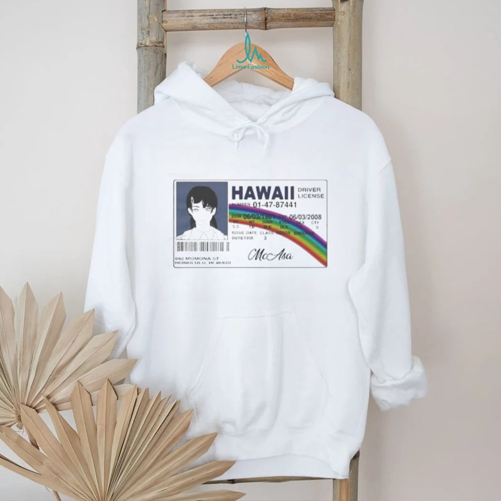 Asa Mitaka Hawaii Driver License Shirt - Walmart.com
