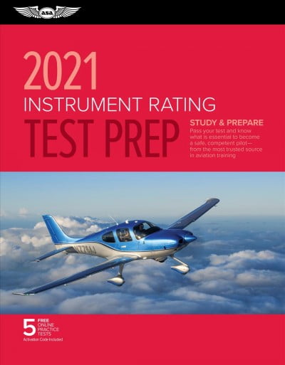 Pre-Owned Asa Test Prep: Instrument Rating Test Prep 2021: Study ...