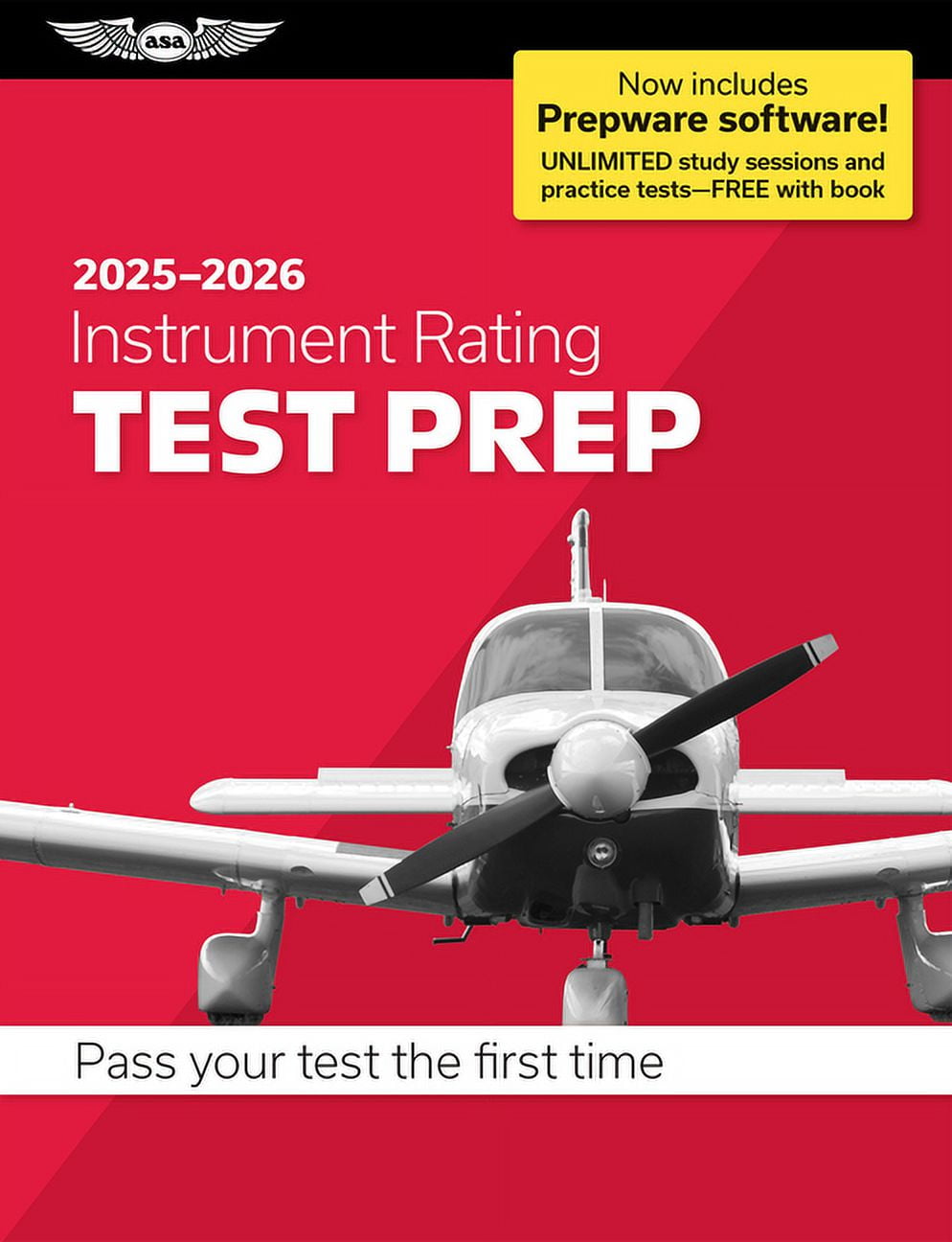 Asa Test Prep Instrument Rating Test Prep 2025-2026: Paperback Plus ...