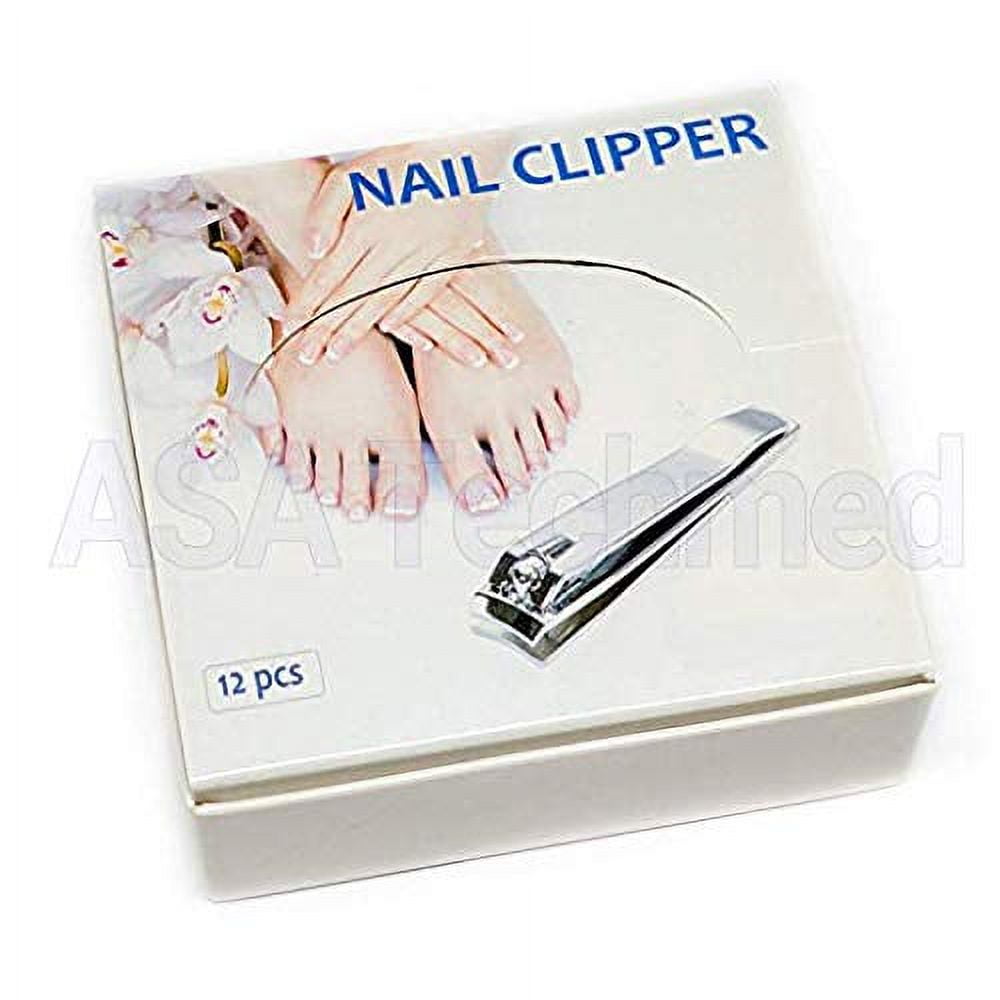 AsaTechmed 24 pcs Professional Stainless Steel Fingernail Clipper ...