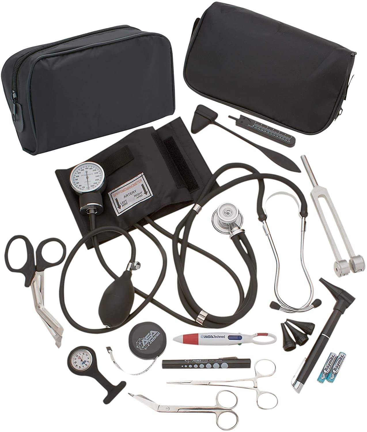 AsaTechmed Complete Diagnostic Blood Pressure, Stethoscope, Otoscope ...