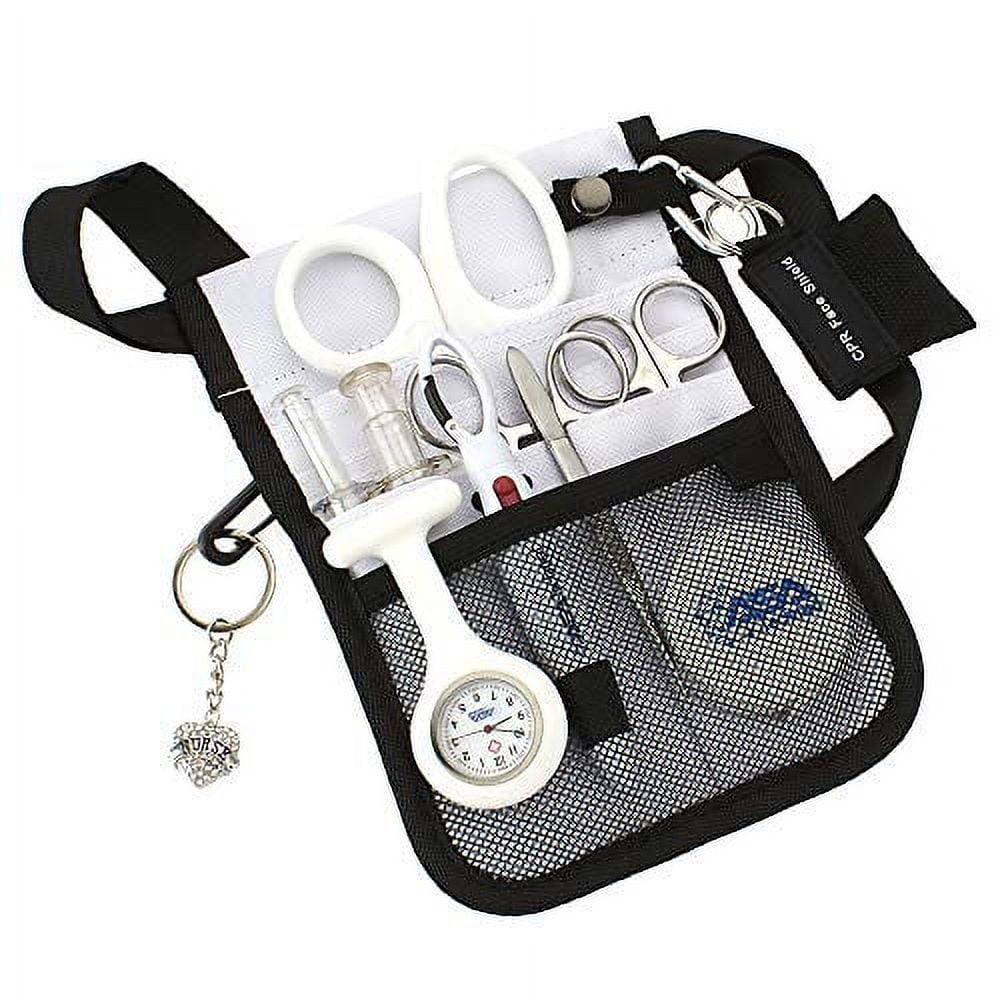 AsaTechmed Medical Belt Utility Kit, Nurse Pro Pack Pocket Organizer ...