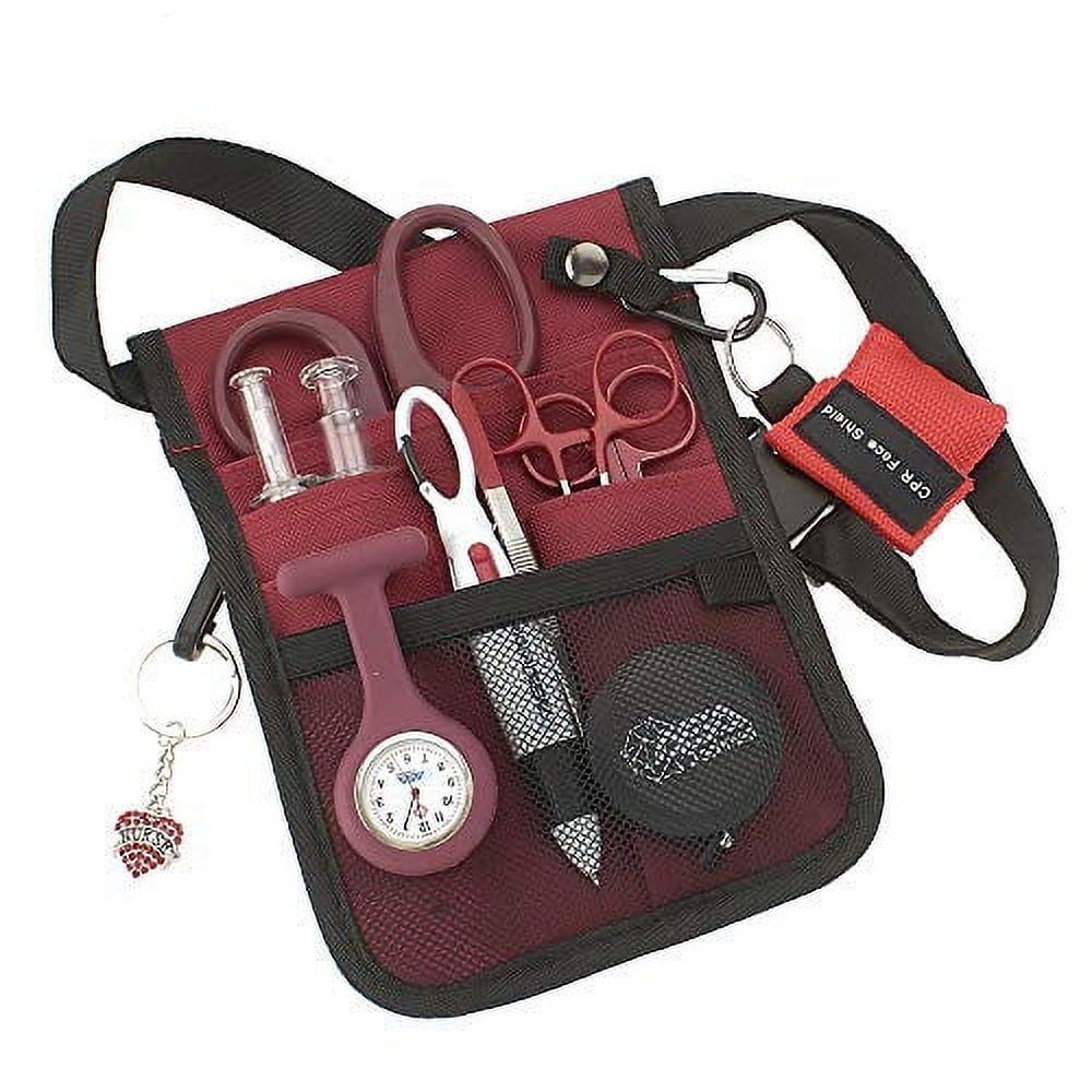 AsaTechmed Nurse Pro Pack Pocket Organizer Pouch Hip Bag Medical ...