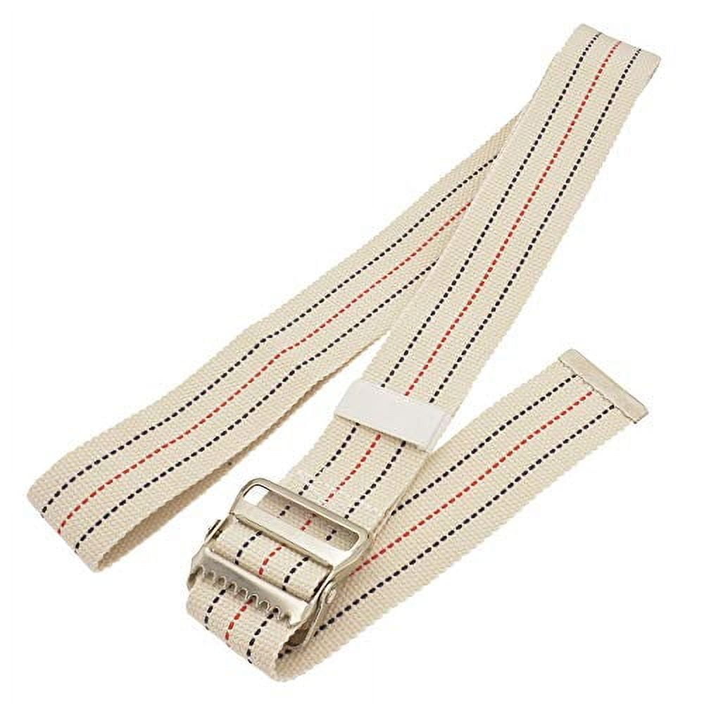 AsaTechmed Walking Gait Belt with Metal Buckle and Belt Loop Holder ...