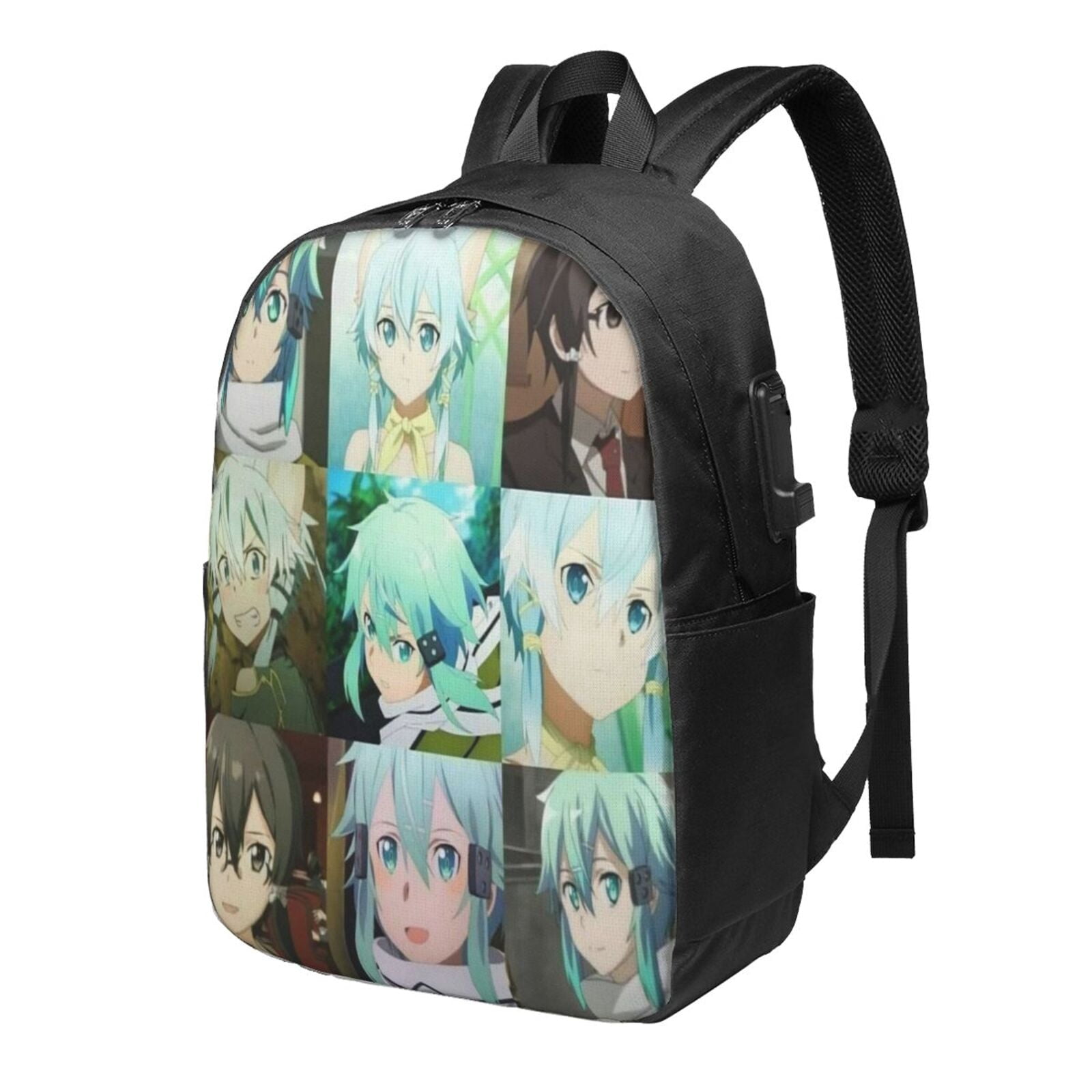 Asada Shino Anime Backpack 3D Printed Travel Bags - Walmart.com