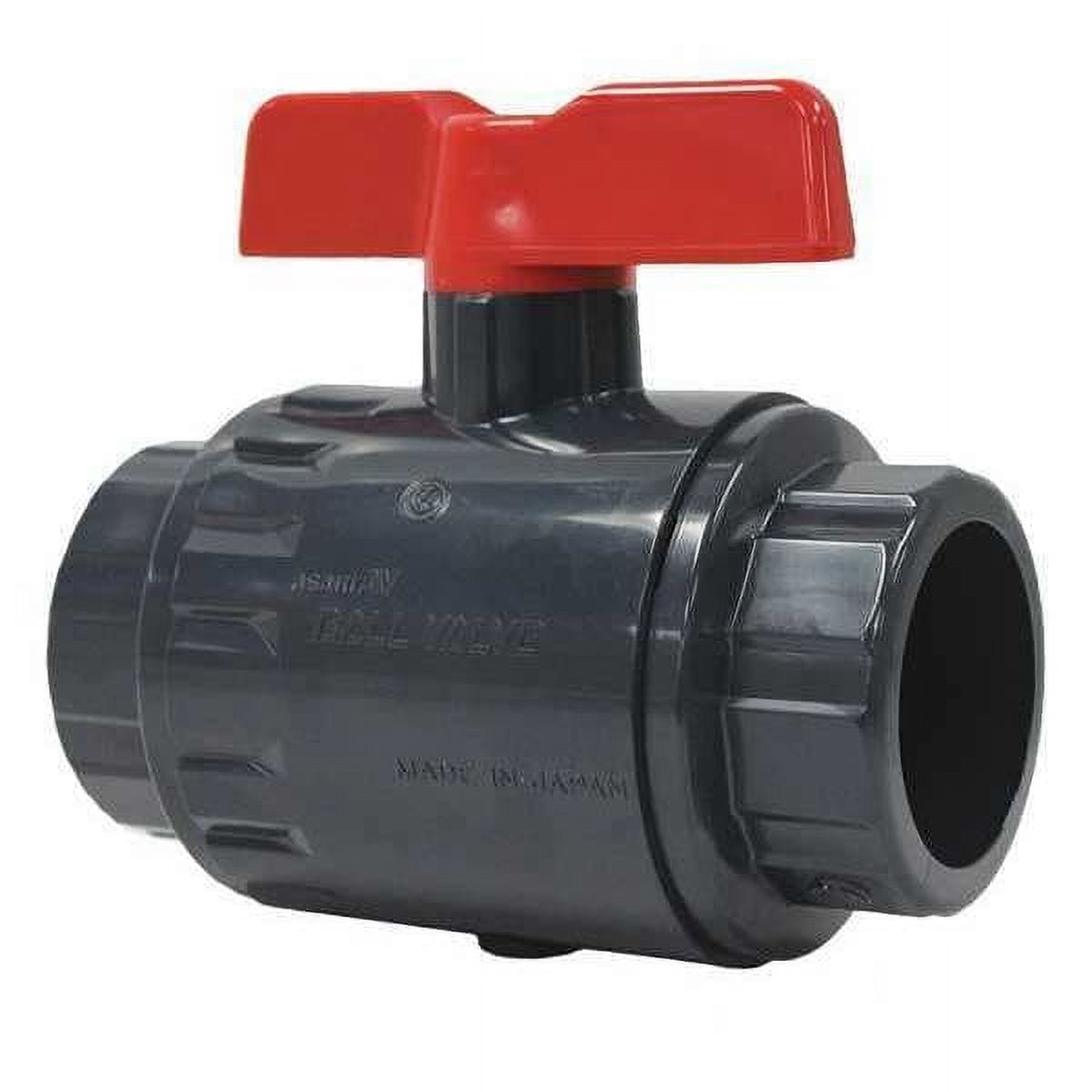 Asahi Manual 2-Way Ball Valve,Socket,PVC 161070005 - Walmart.com