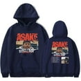 Asake Lungu Boy World Tour 2024 Merch Hoodie Pockets Drawstring Unisex ...