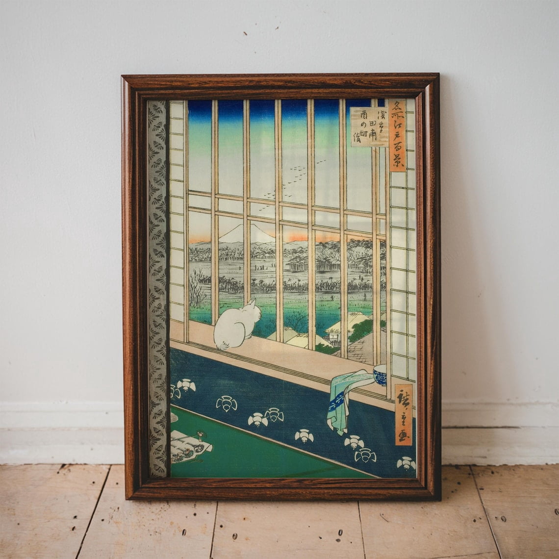 Asakusa Rice Fields and Torinomachi Festival Japanese Utagawa Hiroshige ...