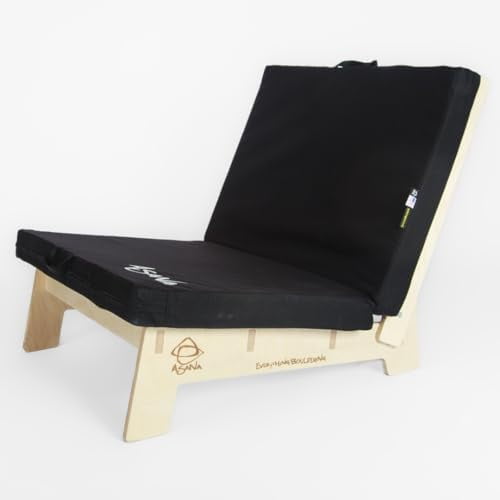 Asana Crash Pad Couch - Dual Density Foam Bouldering Pad & Birch Wood ...