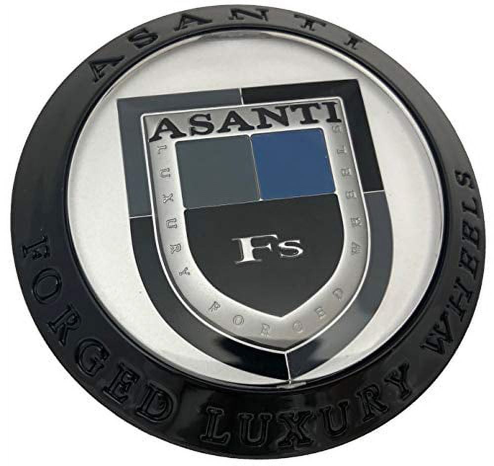 Asanti Black Wheel Center Cap (Qty 1) PN : C-100B ASANTI-FS-Cap ...