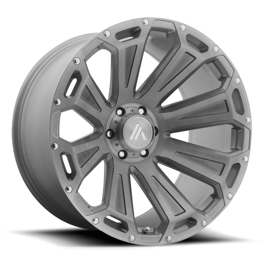 Asanti Off Road Cast Aluminum Rim AB813 22X12 6X135 TITAN-BRUSH -40MM ...