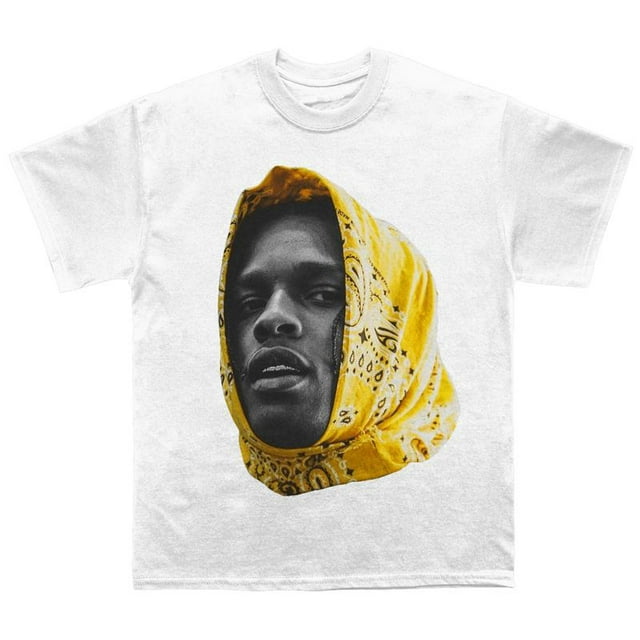 Asap Rocky Babushka Face T 45700 679 Unisex Comfort Tee T Shirt, Color ...