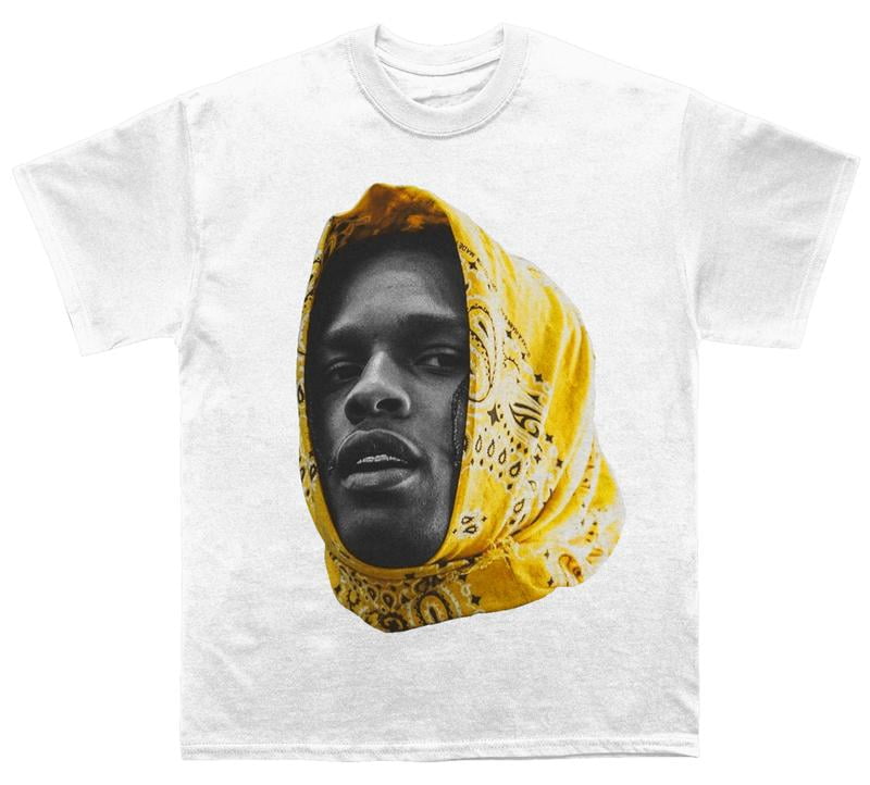 Asap Rocky Babushka Face T 45700 964 Unisex Comfort Tee T Shirt, Color ...